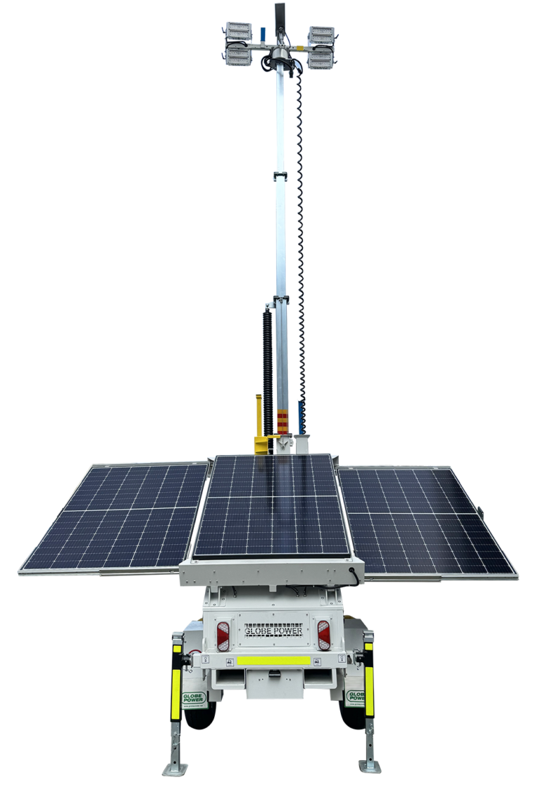 Solar lighting towers – Globe Power Australia